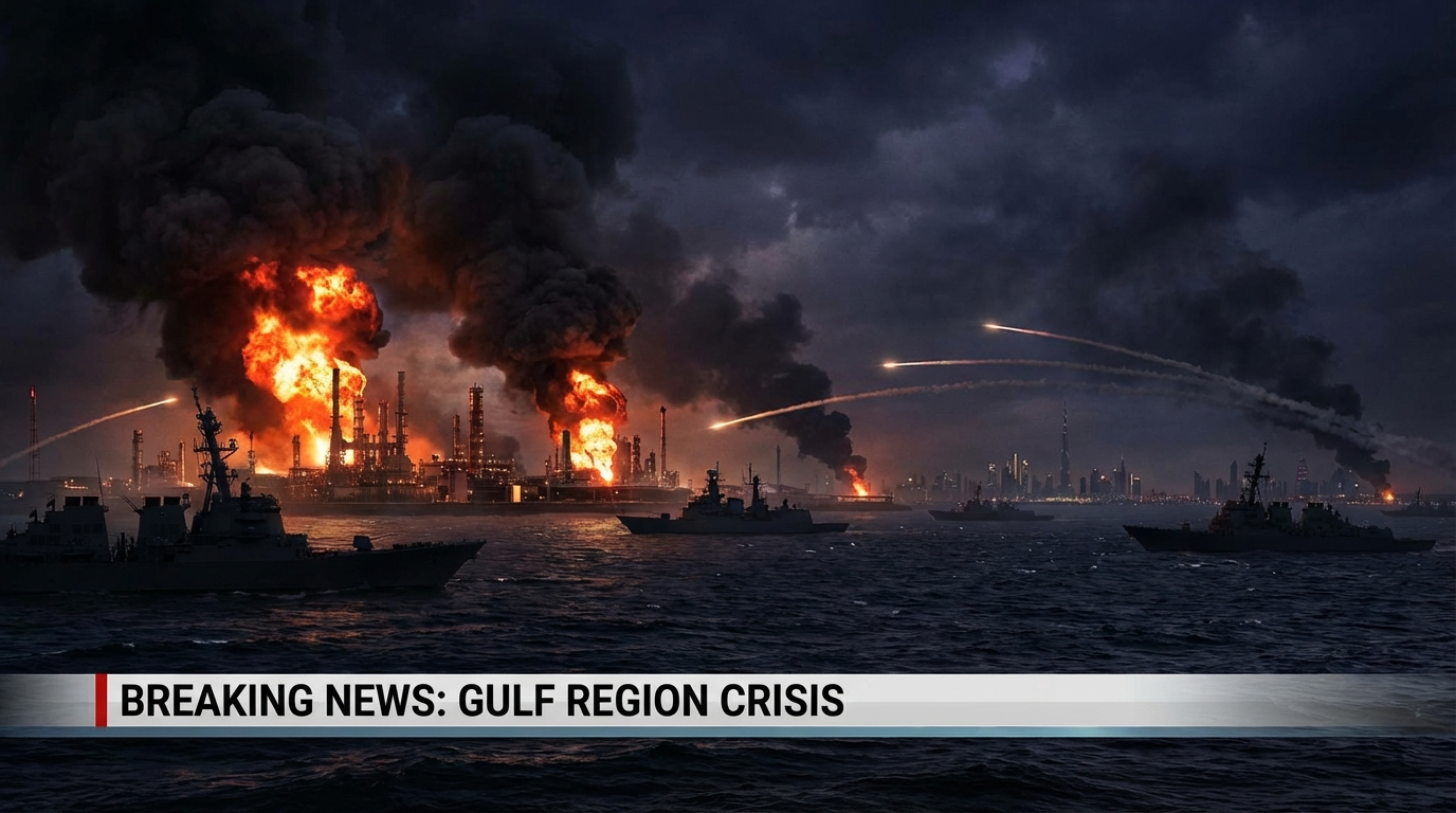 War Engulfs The Gulf: Iran Strikes Dubai, Bahrain, Kuwait As UN ...