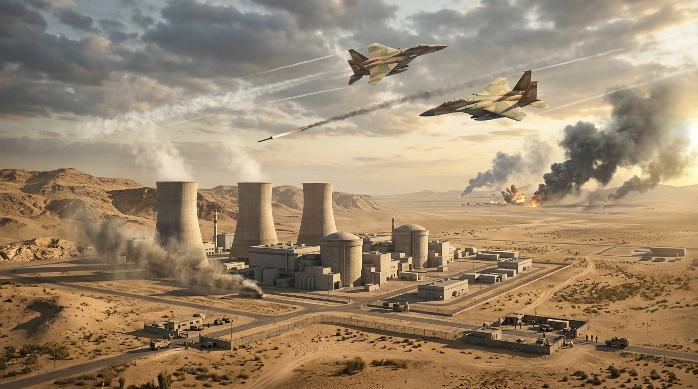 Bushehr Nuclear Plant Hit As Missing Airman Search Enters Day 2 And ...