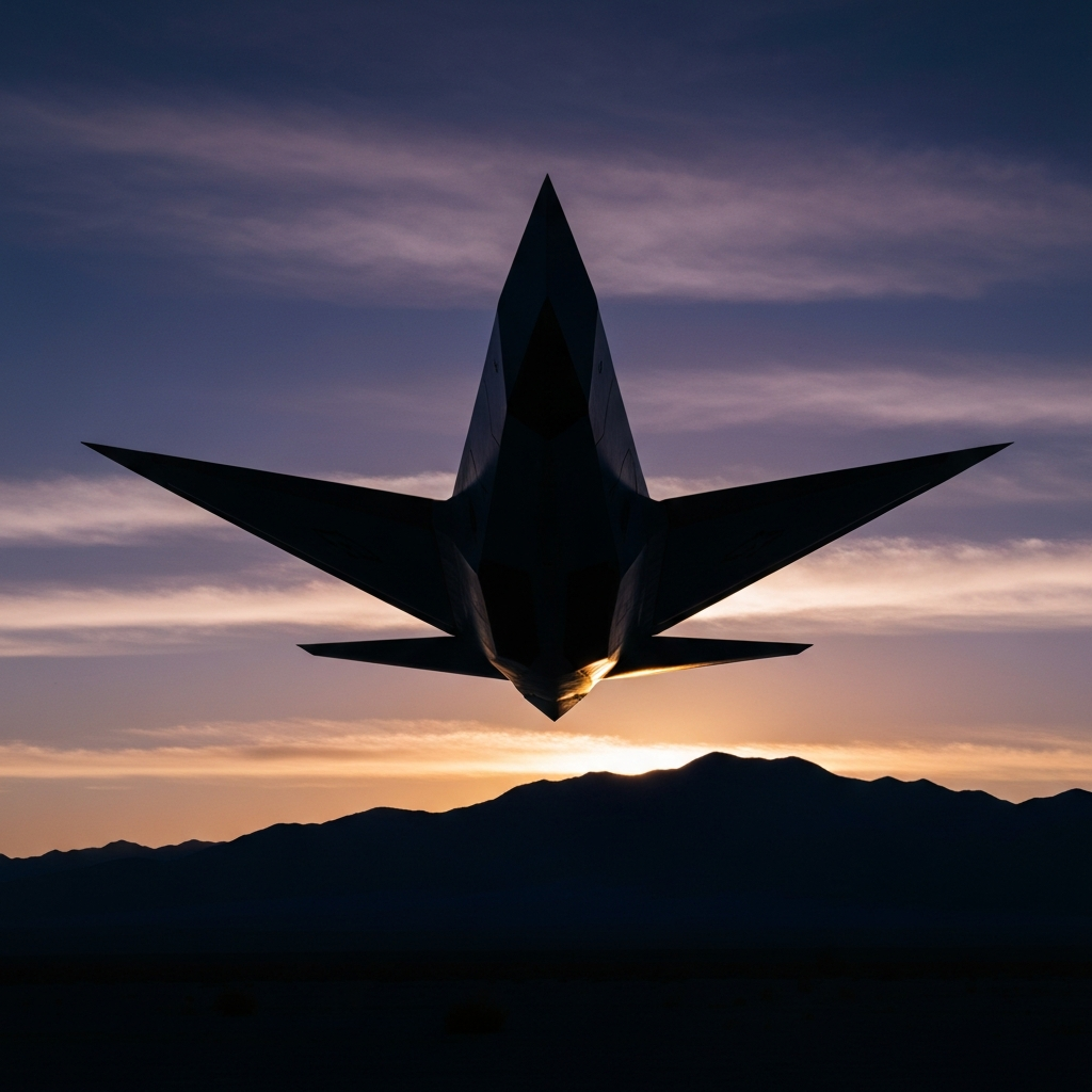 New Stealth Aircraft Spotted Near Area 51: Future Air Combat