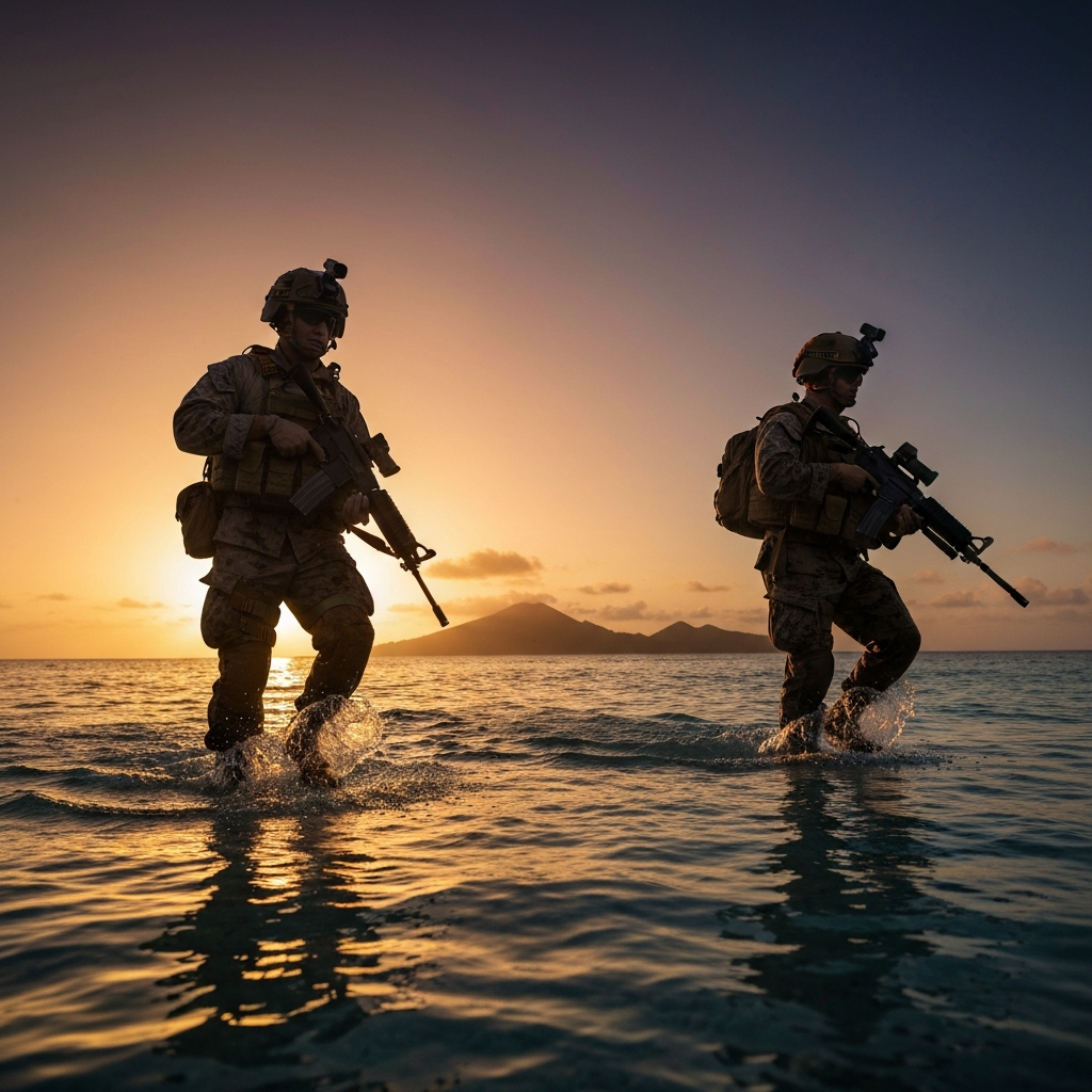 U.S. Marine Corps Littoral Regiments: Island Seizure & Defen