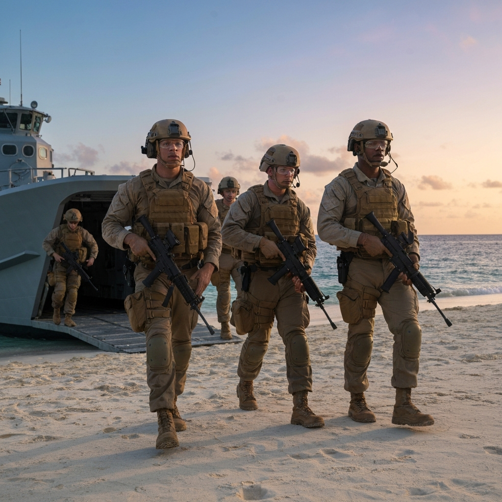 U.S. Marine Corps Littoral Regiments: Island Seizure & Defen