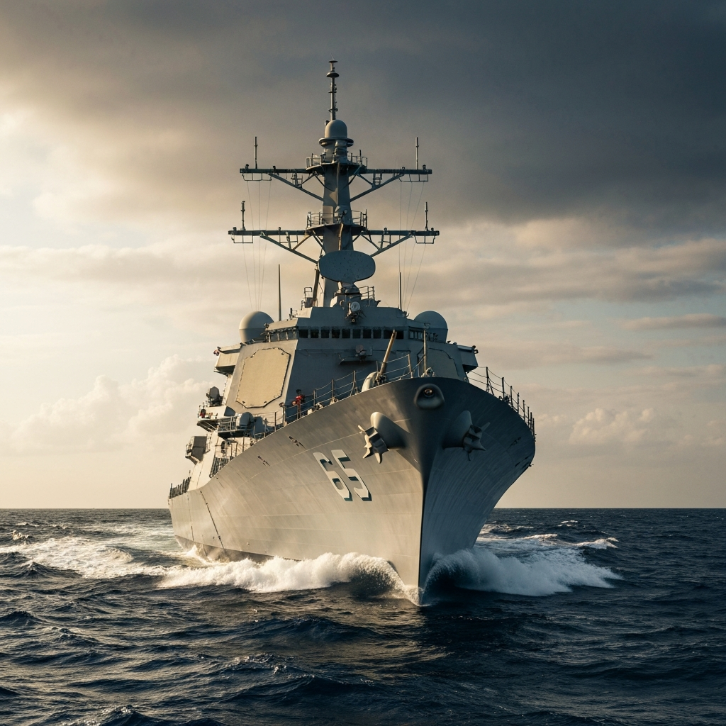 U.S. Navy Aegis Destroyers: First Island Chain Ballistic Mis