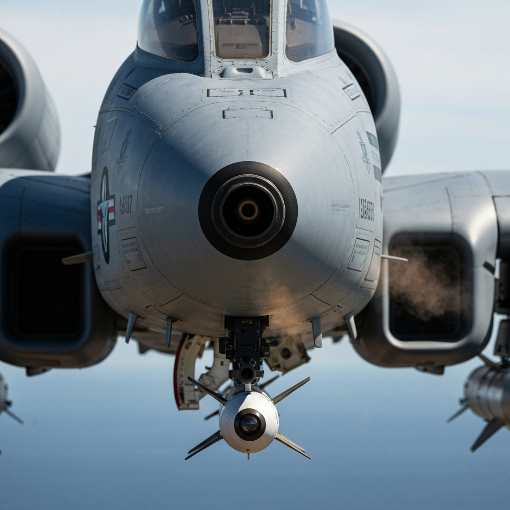 USAF A-10 Warthog Counters Swarm Attacks In Hormuz Strait