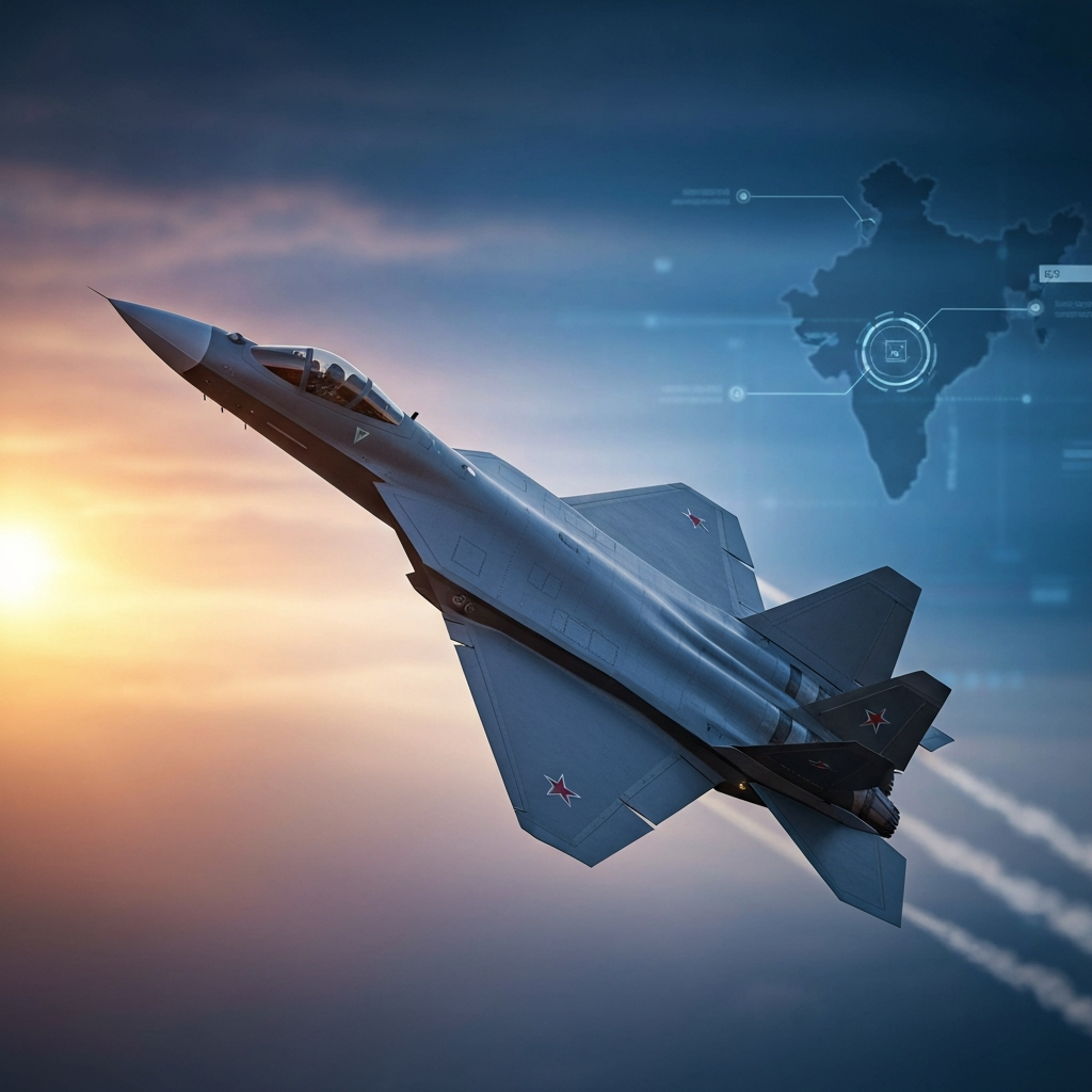India's Stealth Fighter Gap: Putin Pushes Su-57 Co-Productio