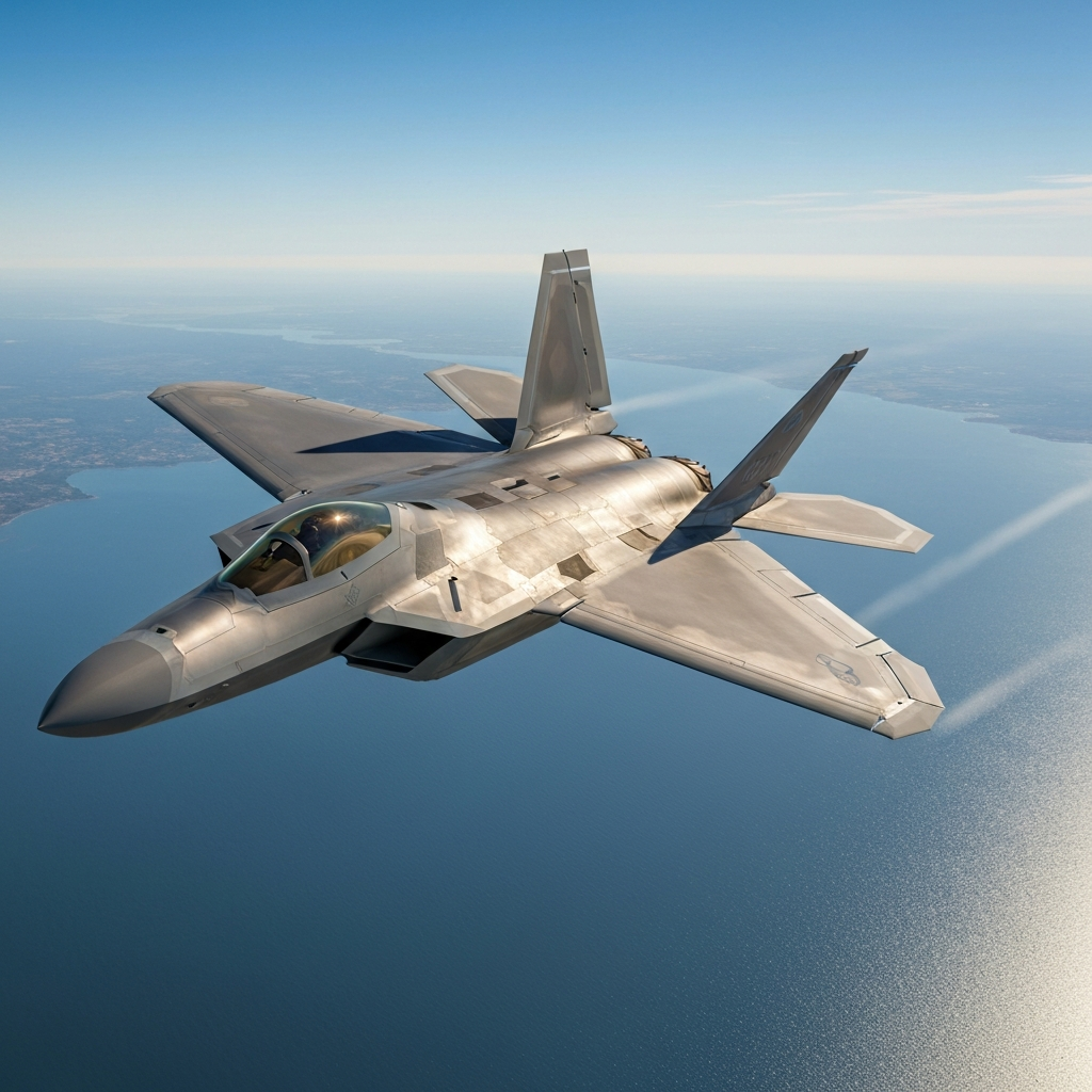 F-22 Raptor Dominance: Securing Air Superiority In Taiwan St